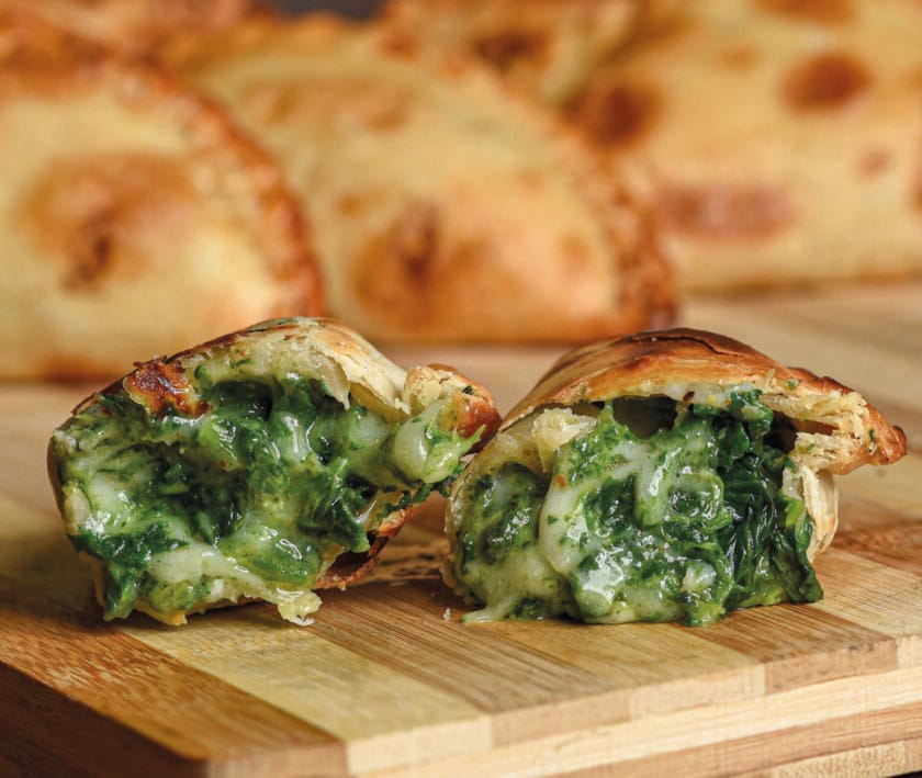 Spinach & Cheese Empanada (Espinaca y Queso) - Tio Bigotes
